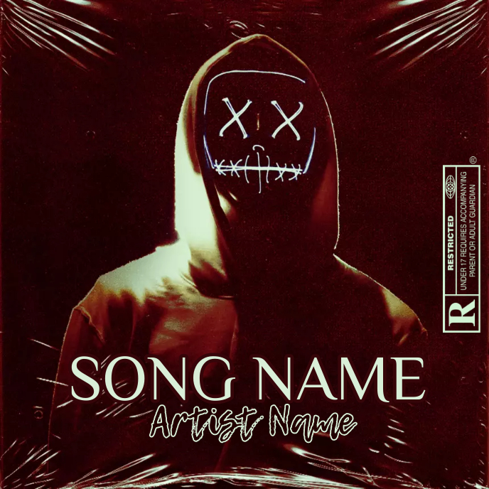 spotiffy deezer Album Cover music trap mixtap Template | PosterMyWall