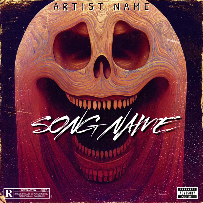 Modèle Spotiffy Deezer Couverture de L'album Musique Trap Mixtap ...