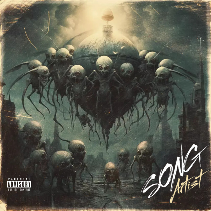 spotiffy deezer Album Cover music trap mixtap Template | PosterMyWall