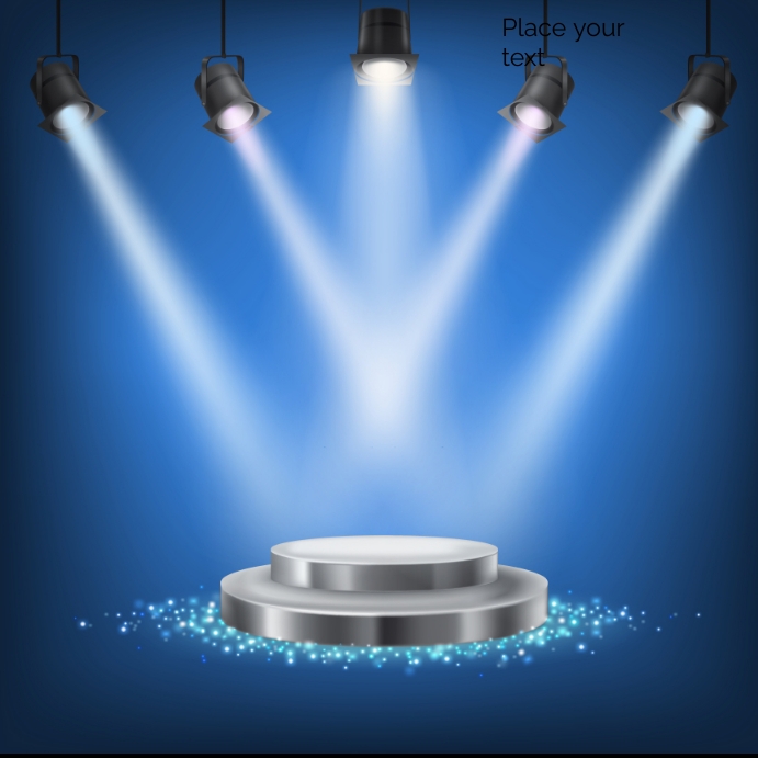 Copy of Spotlight baground design template | PosterMyWall