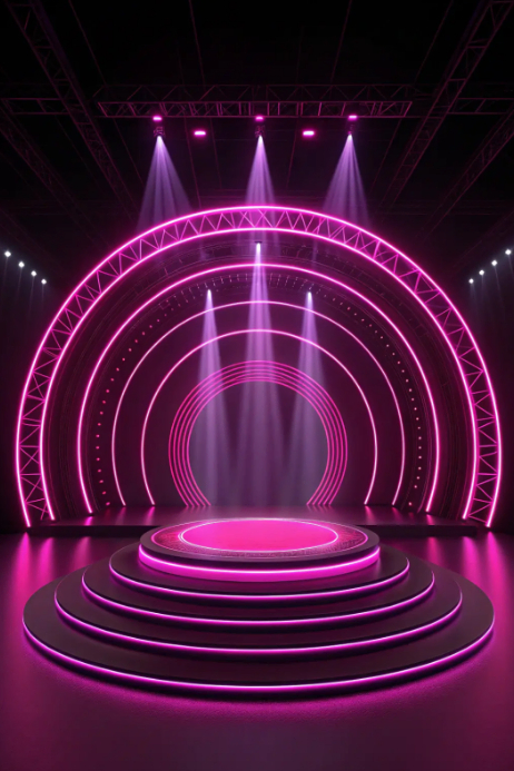 Spotlight beam poster Template | PosterMyWall