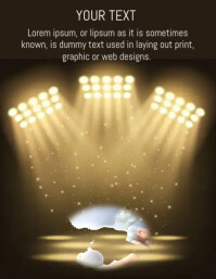 SPOTLIGHT FLYER Template | PosterMyWall