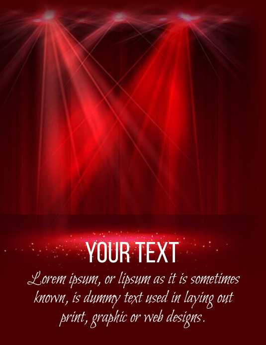 SPOTLIGHT FLYER Template | PosterMyWall