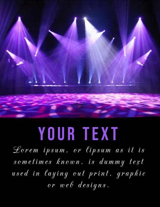 SPOTLIGHT FLYER Template | PosterMyWall