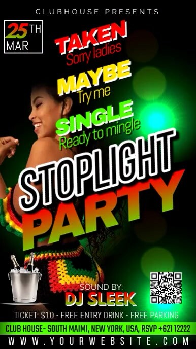 Copy of SPOTLIGHT PARTY FLYER TEMPLATE POSTER | PosterMyWall