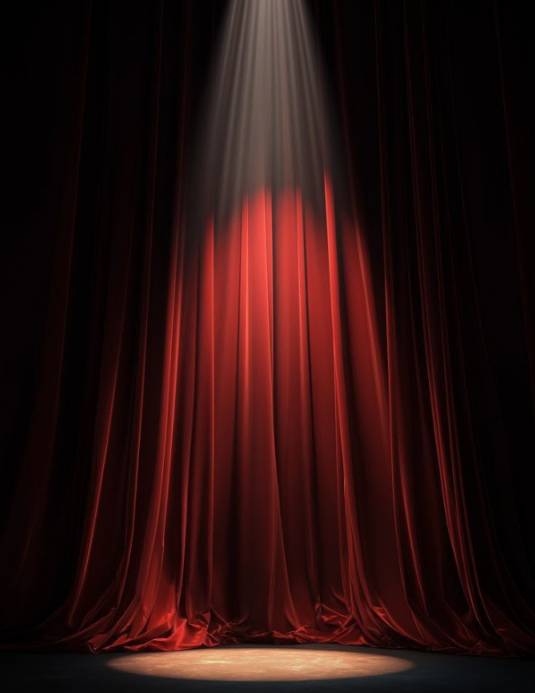 Spotlight Stage Background Template | PosterMyWall