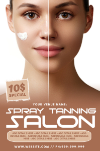Tanning Salon Flyer Template | PosterMyWall