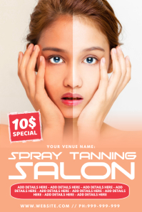 Tanning Salon Flyer Template | PosterMyWall