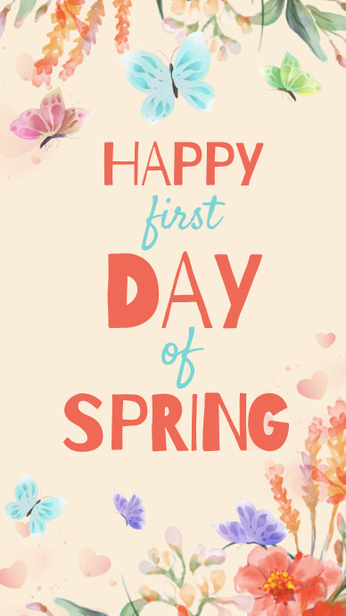 Copy of spring, event,spring card,women's day | PosterMyWall
