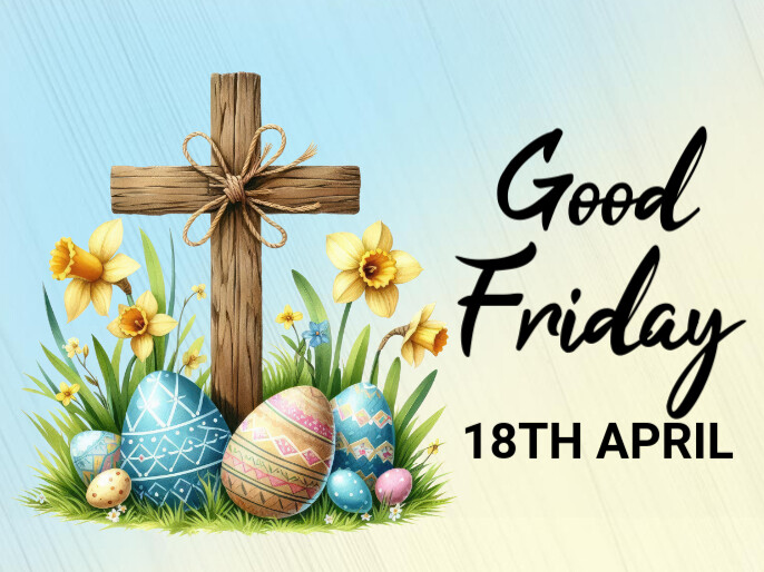 Copy of good friday,easter friday, lent session | PosterMyWall