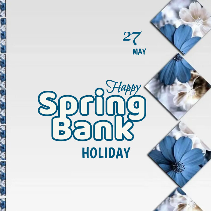 Copy of Spring Bank | PosterMyWall