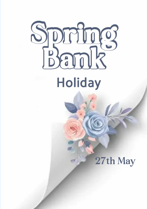 Modèle Spring Bank | PosterMyWall