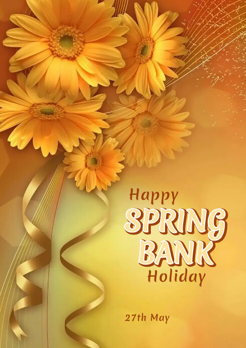 Modello Spring Bank Holiday | PosterMyWall