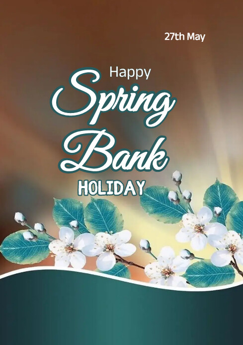 Modello Spring Bank Holiday | PosterMyWall