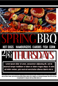 Spring bbq Template | PosterMyWall