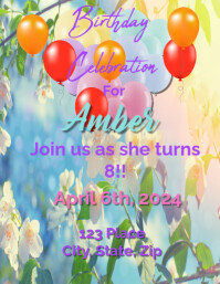 Birthday Flyer Template | PosterMyWall