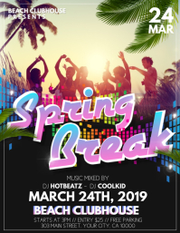 Spring Break Template | PosterMyWall