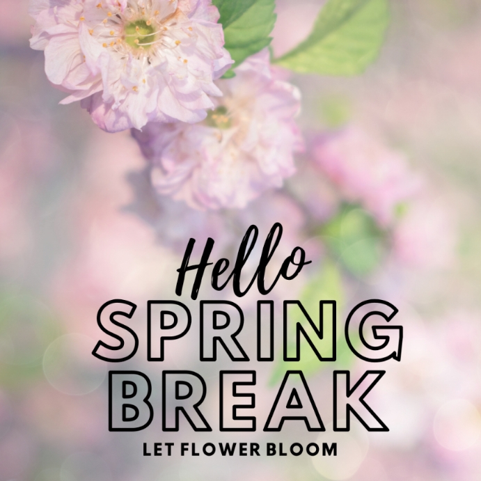Plantilla de spring break | PosterMyWall