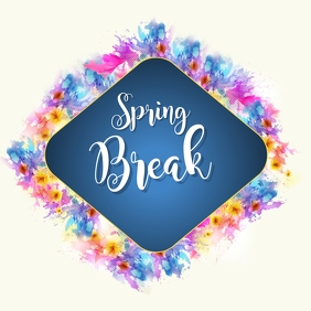 Spring break Template | PosterMyWall