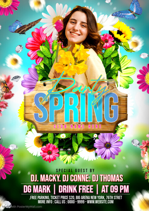 spring break Template | PosterMyWall
