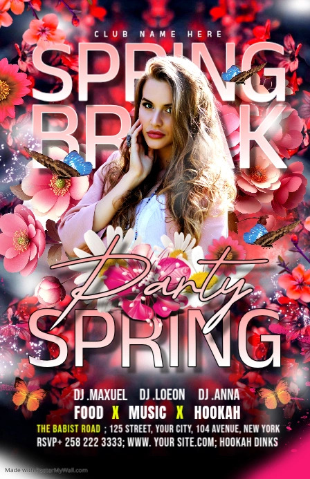 Copy of SPRING BREAK | PosterMyWall
