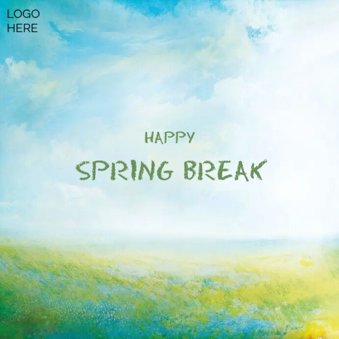 Spring Break Template | PosterMyWall