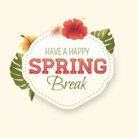 Spring Break Instagram Template | PosterMyWall