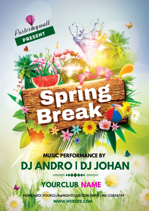 Copy of Spring Break Flyer | PosterMyWall
