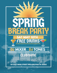 Create Free Spring Break Flyers | PosterMyWall