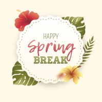Spring Break Instagram Template | PosterMyWall