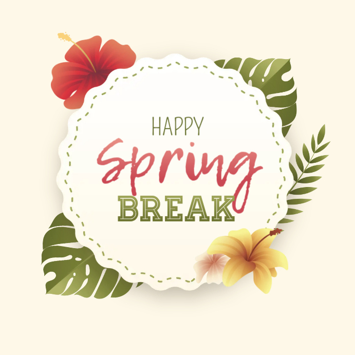 Spring Break Instagram Ads Template | PosterMyWall