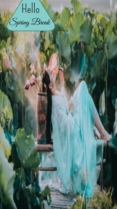 Plantilla de Spring break Instagram story | PosterMyWall