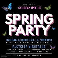 SPRING Break Party Template | PosterMyWall