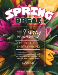 SPRING BREAK PARTY Template | PosterMyWall