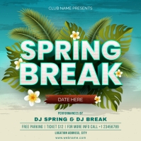 Create Free Spring Break Flyers | PosterMyWall