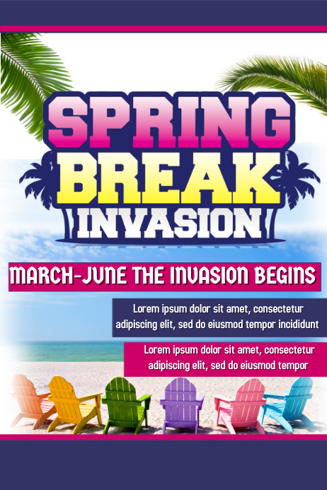 spring break | PosterMyWall