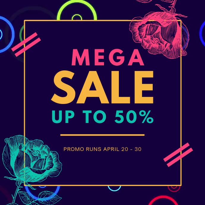 Spring Break Sale Advert (1) Template | PosterMyWall