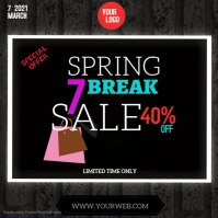 Spring Break Sale 2022 Template | PosterMyWall