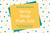 Spring Break Sale Instagram Template | PosterMyWall