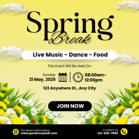 Spring break Template | PosterMyWall