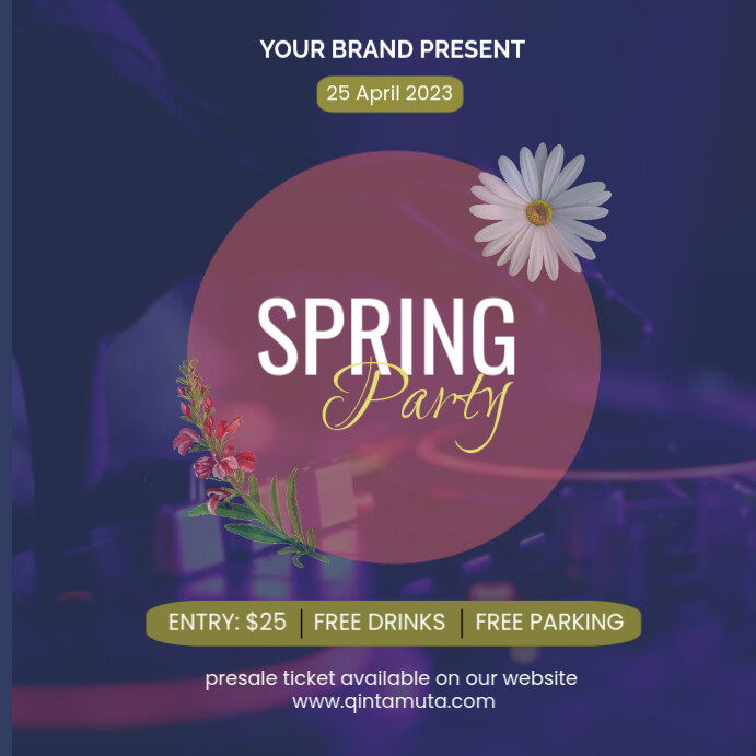 spring break template | PosterMyWall