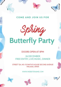 Spring Party Invitation Template | PosterMyWall