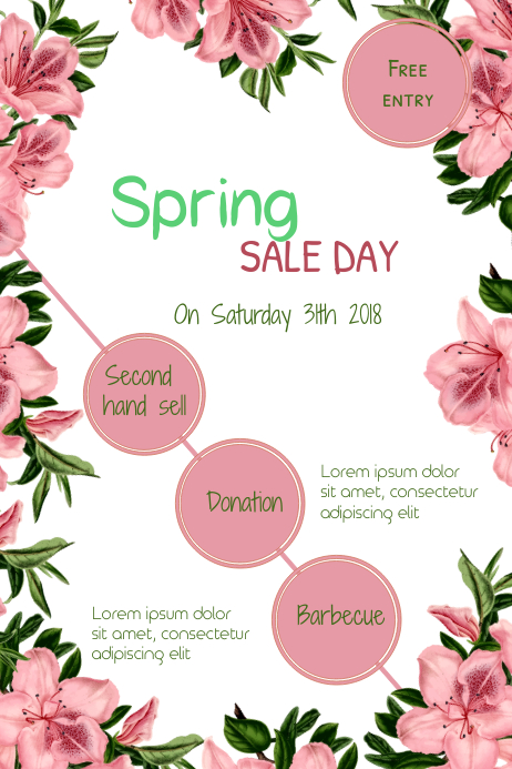 Copy of Spring sale day | PosterMyWall