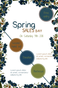 Spring sale day Template | PosterMyWall