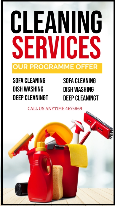 spring cleaning Template | PosterMyWall