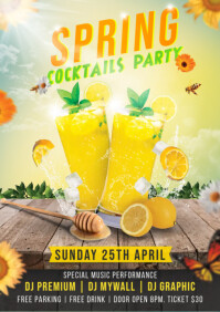 Spring party Template | PosterMyWall