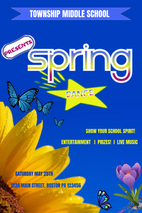 Copy of Spring dance | PosterMyWall