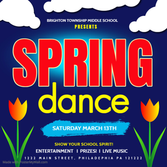 Copy of Spring dance | PosterMyWall
