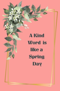 Spring Template | PosterMyWall