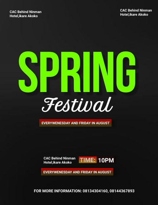 Copy of spring day sales | PosterMyWall